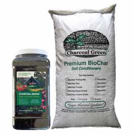 Coarse Charcoal Green® Pure Biochar provide a safe growing environment